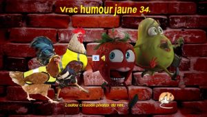 Vrac humour jaune 34