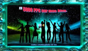 5000 PPS sur mon Blog