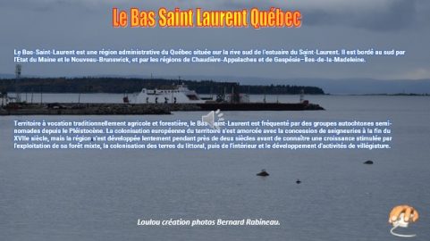 Le Bas Saint Laurent Québec