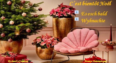 C’est bientôt Noël création Richard